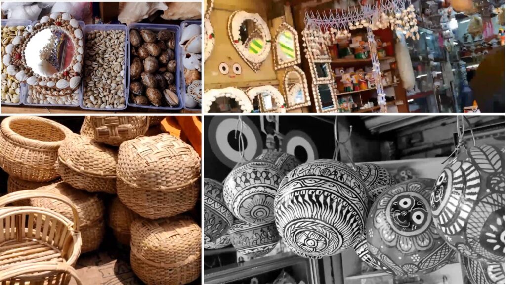 Local Handicrafts and Shopping Market Places in Puri